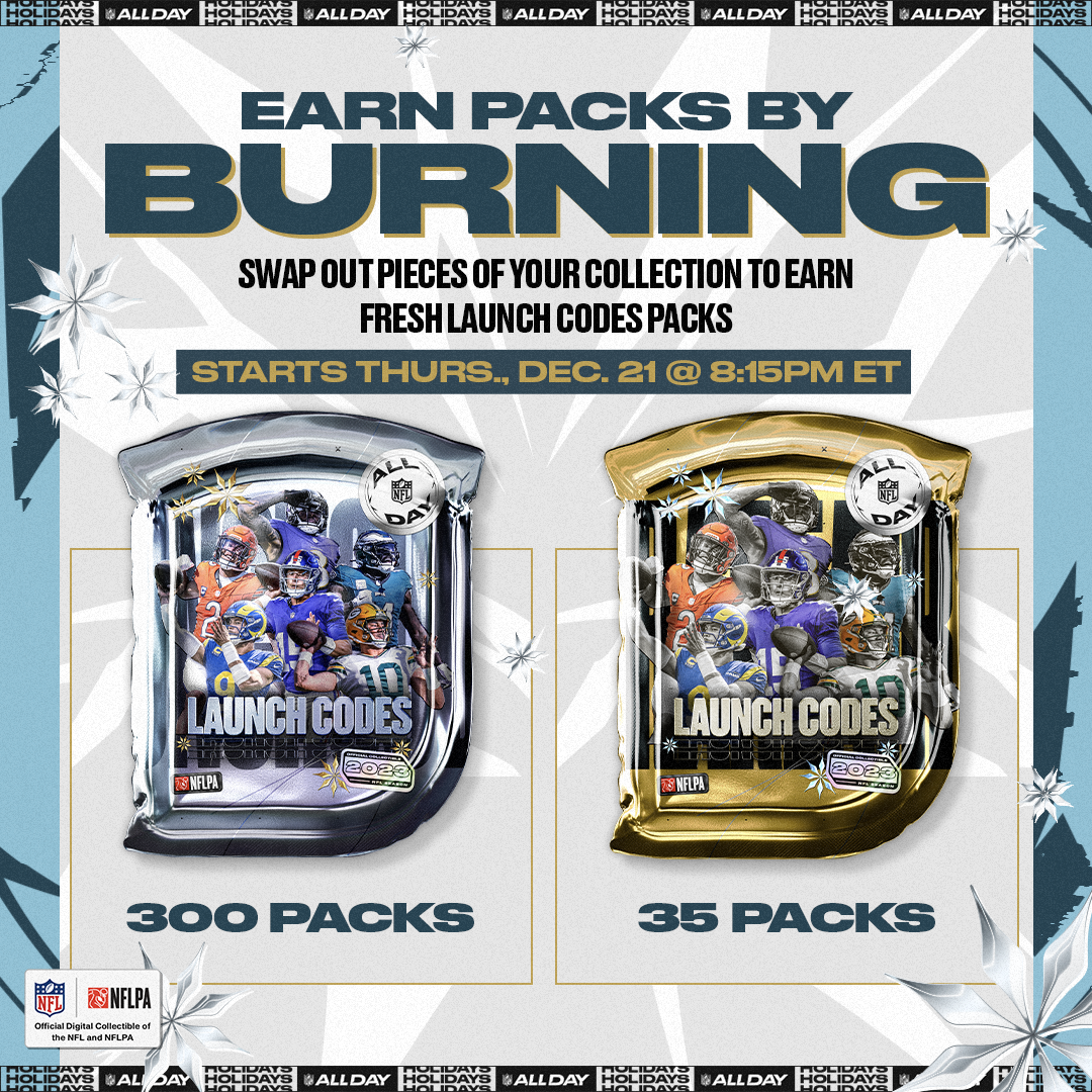 LAUNCH CODES: PULL RARE COLLECTIBLES FROM QBS AND WRS